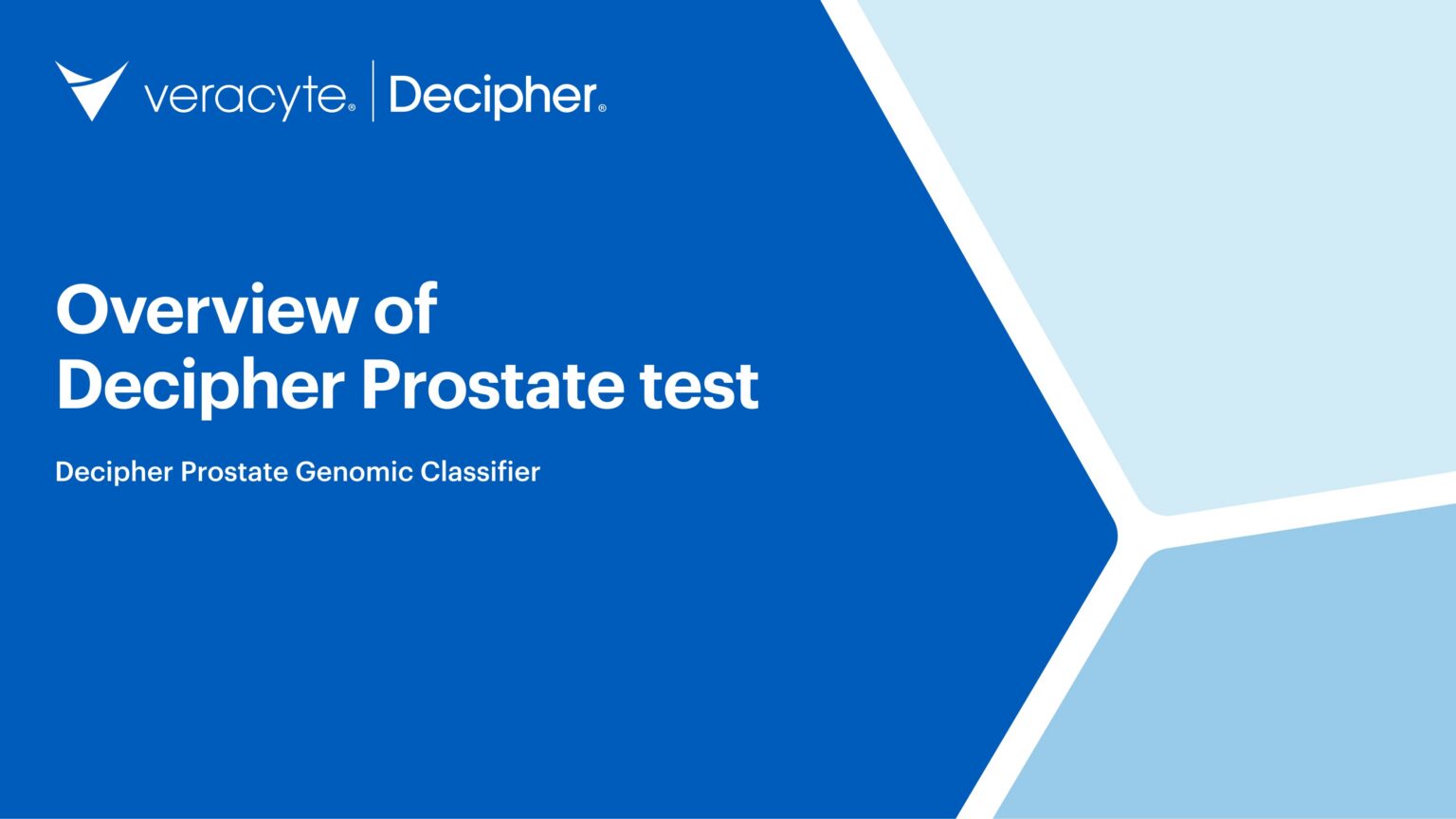 Decipher Prostate Cancer Test - Patients | Veracyte
