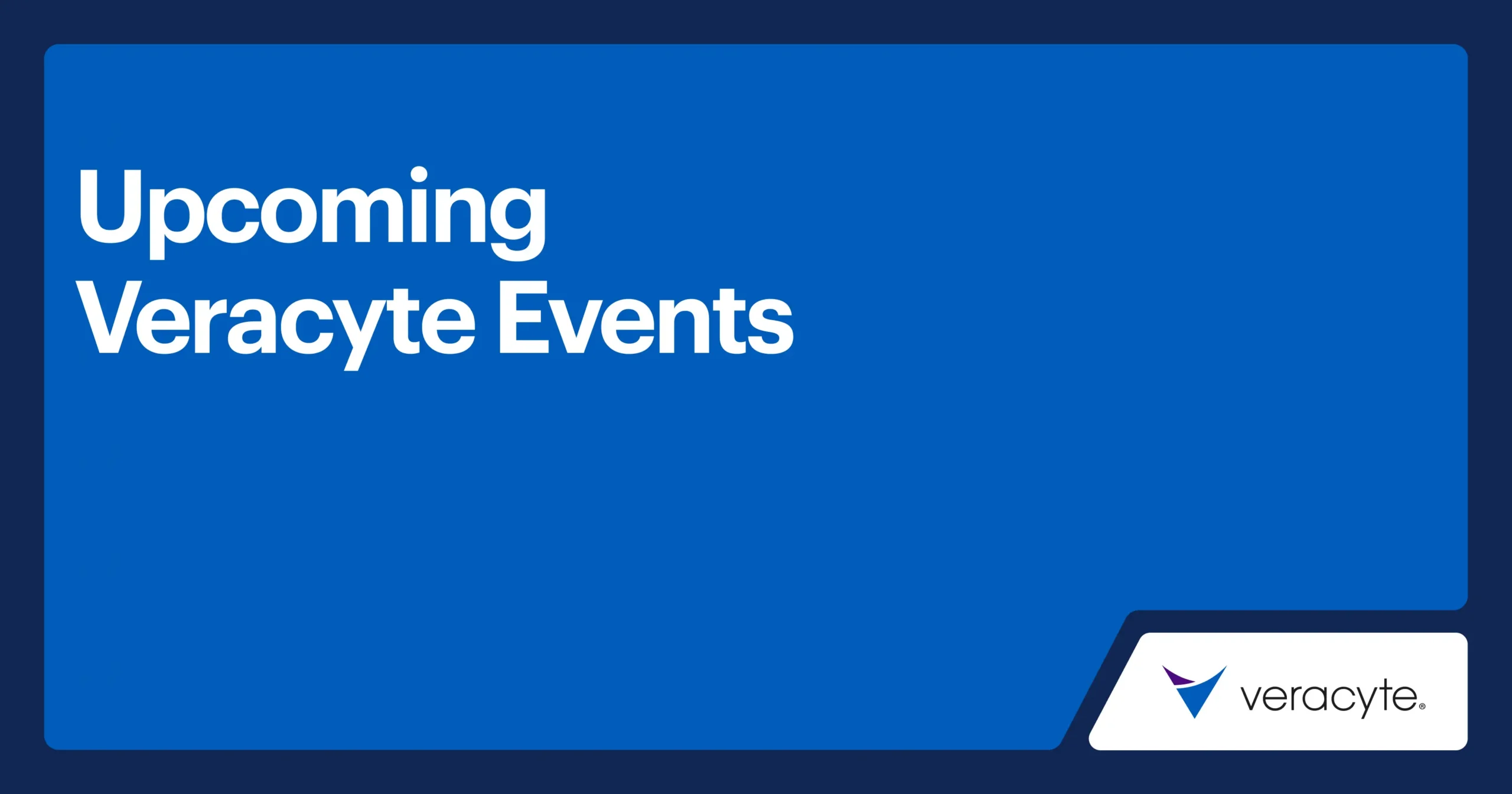 CHEST 2026 Annual Meeting - Join Us | Veracyte